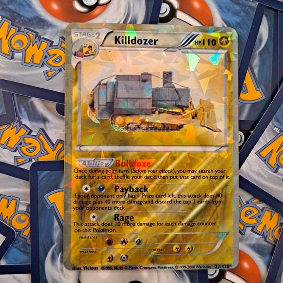 Games | Killdozer Pokemon Card | Poshmark